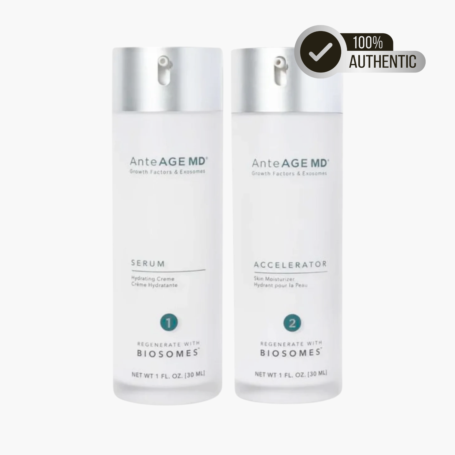 Growth Factor Regenerating System Serum & Accelerator, All Skin Types