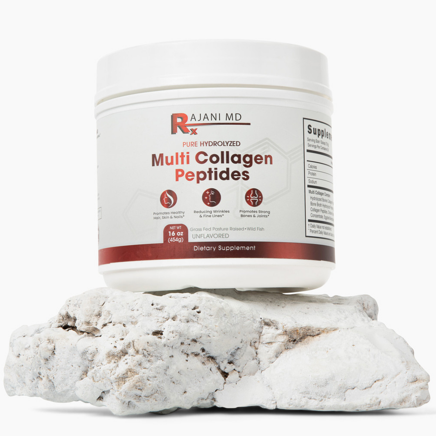 Multi Collagen Peptides Powder For Hair, Skin, Nails & Joints RajaniMD