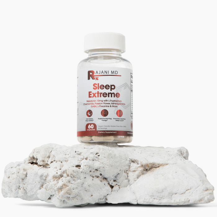 Sleep Extreme Capsules: Melatonin, L-Tryptophan, Herbs for Refreshing Sleep