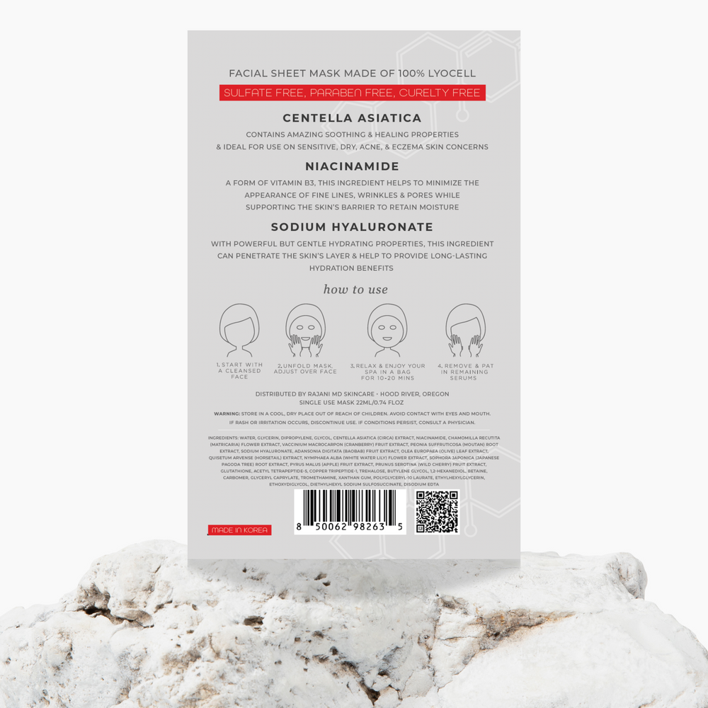Bright & Tight Korean Facial Mask Nourishing Single Use Sheet Mask