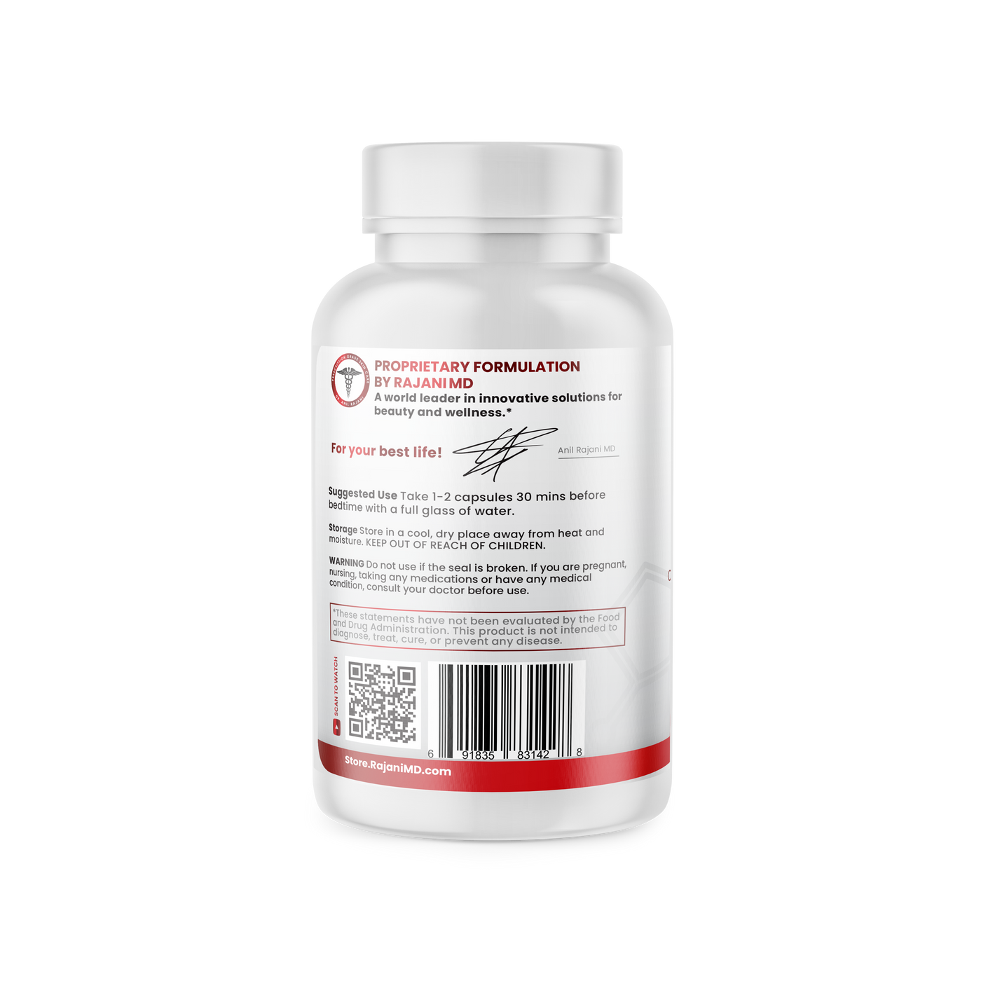 Sleep Extreme Capsules: Melatonin, L-Tryptophan, Herbs for Refreshing Sleep