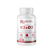 K2+D3 Caps - Enhance Bone & Skin Health - Vegetarian, BioPerine Formula